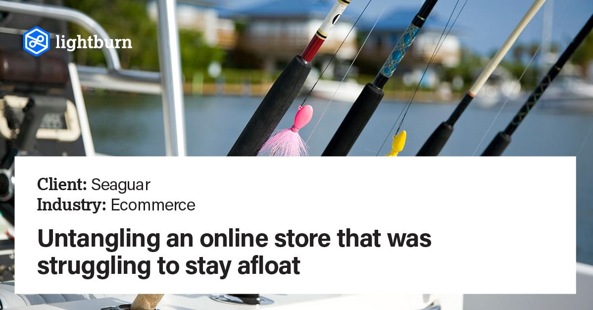 Ecommerce Web Development for Seaguar | Lightburn