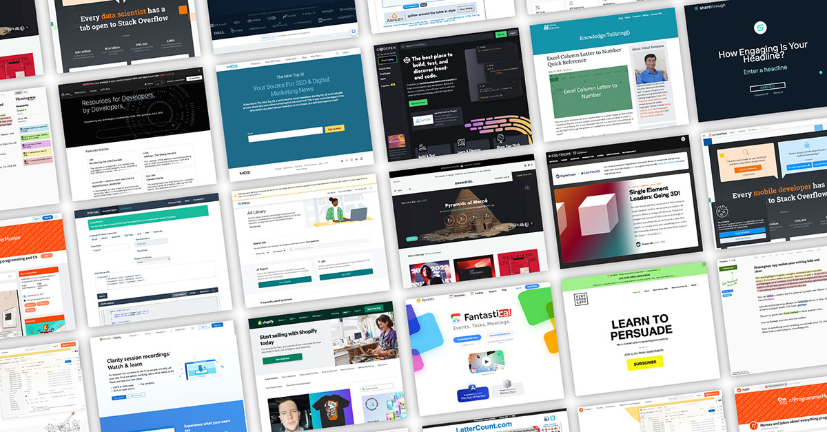 Our 25 most used (and lesser-known) web tools and resources | Lightburn